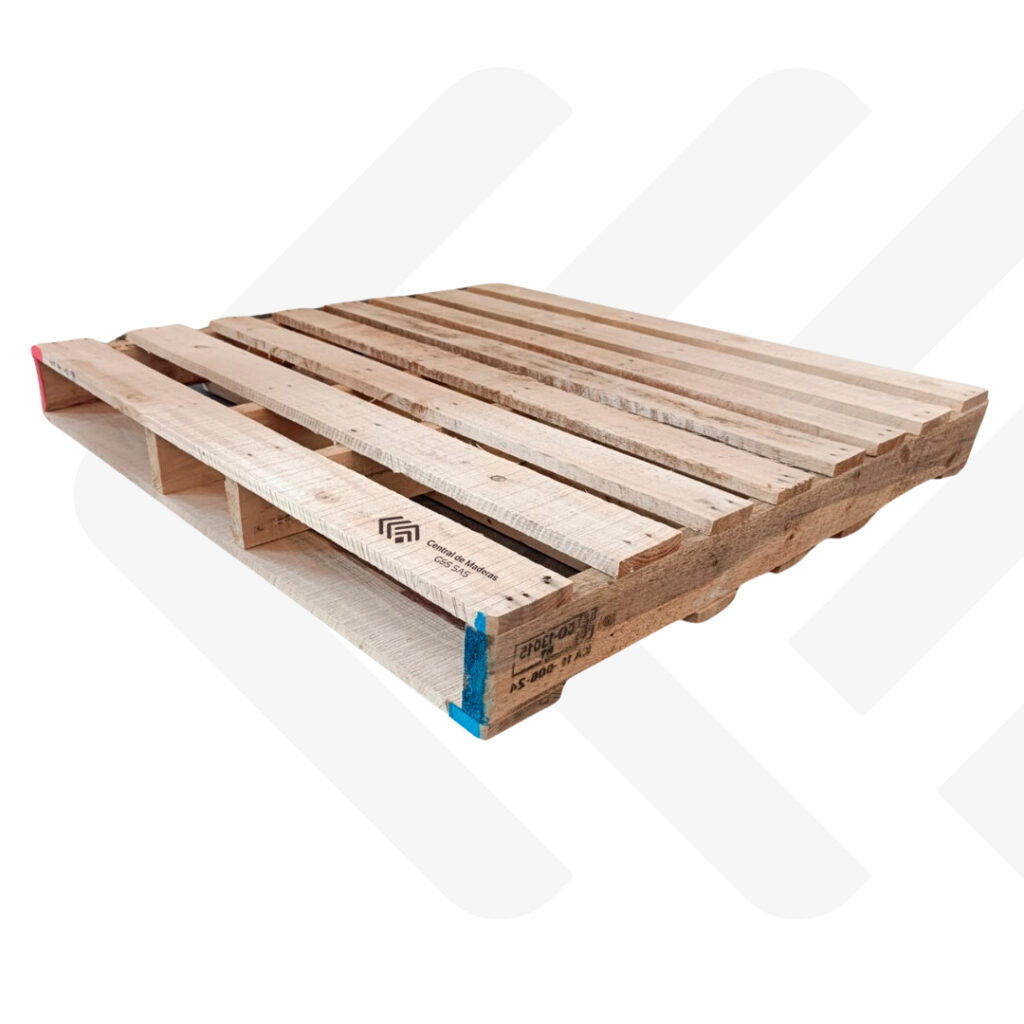 Estibas y pallets de madera nuevos - Con y sin tratamiento NIMF-15